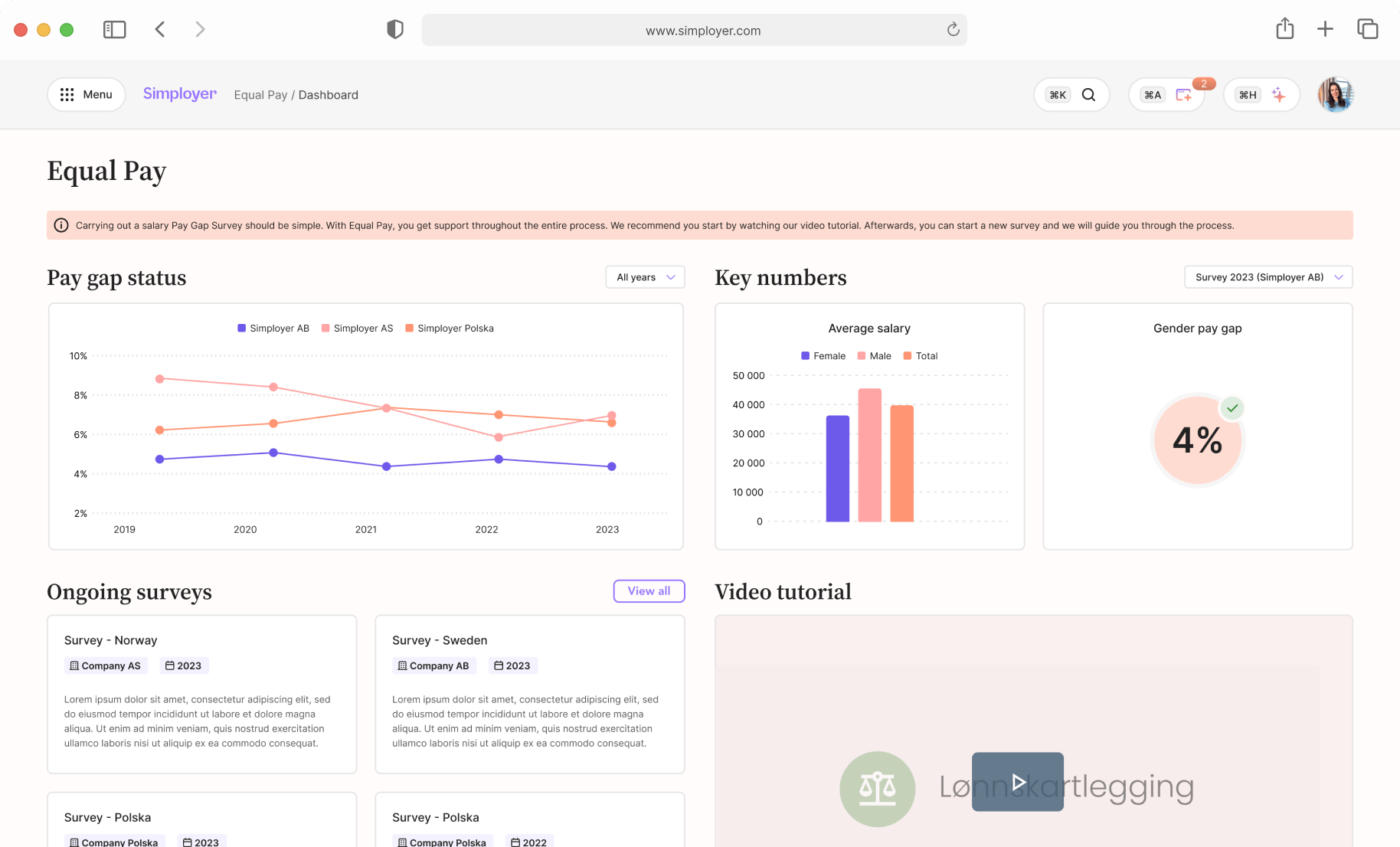 Easy for everyone. Powerful for HR. | Simployer